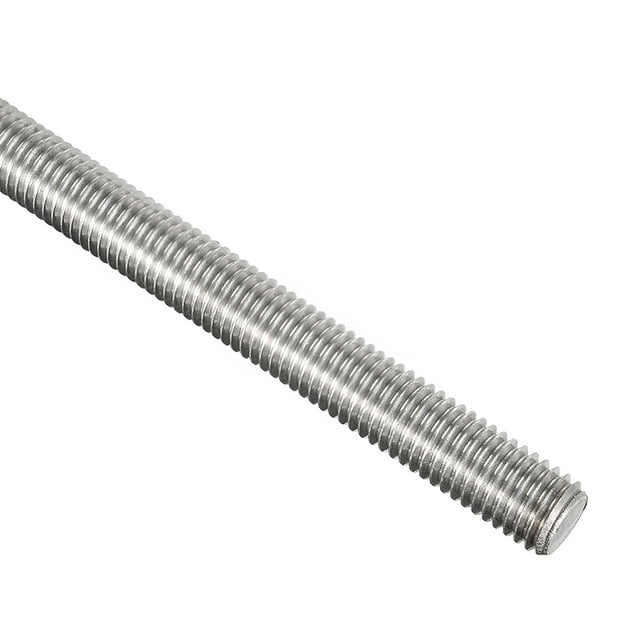 Uxcell M12 x 250mm 304 Stainless Steel Right Hand Threads Fully ...