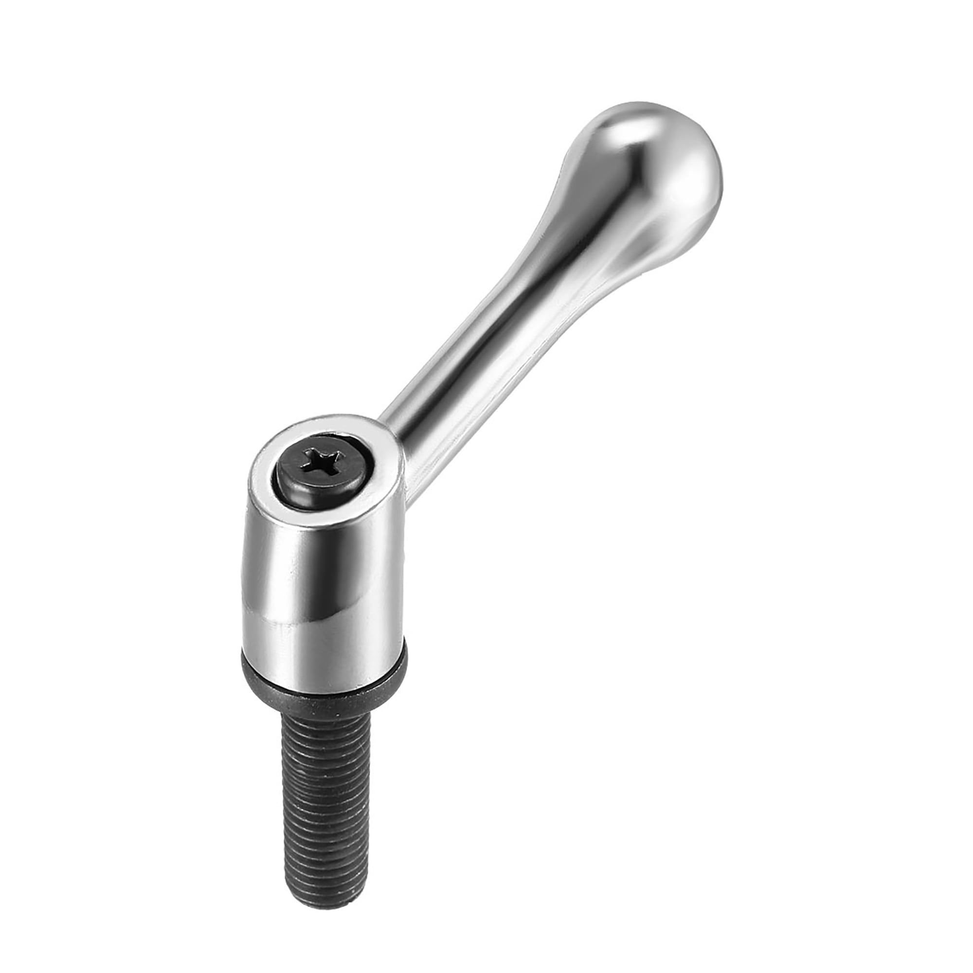 Uxcell M12 x 40mm Metric Adjustable Clamping Lever Handle with Stud ...