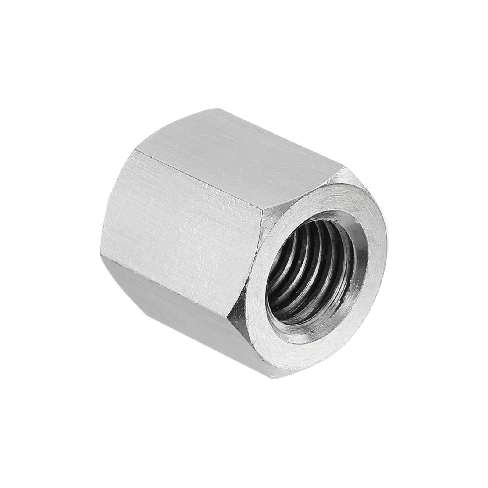 Uxcell M12x1.75 Pitch 304 Stainless Steel Hex Coupling Nuts, 20mm / 0. ...