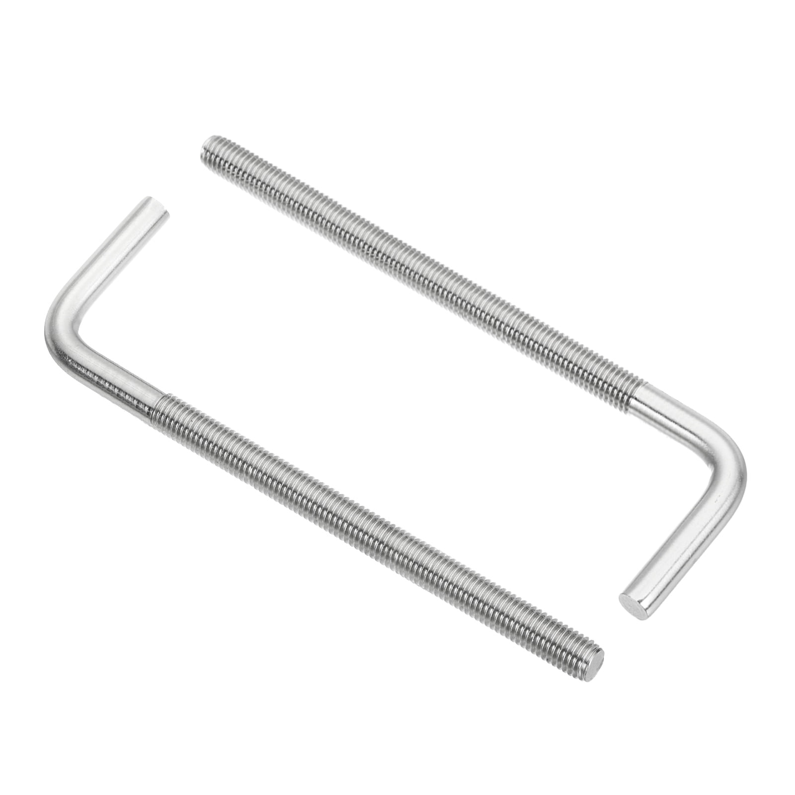 Uxcell M12x200mm 7/L-Shaped Right Angle Bolt Screw, 304 Stainless Steel ...