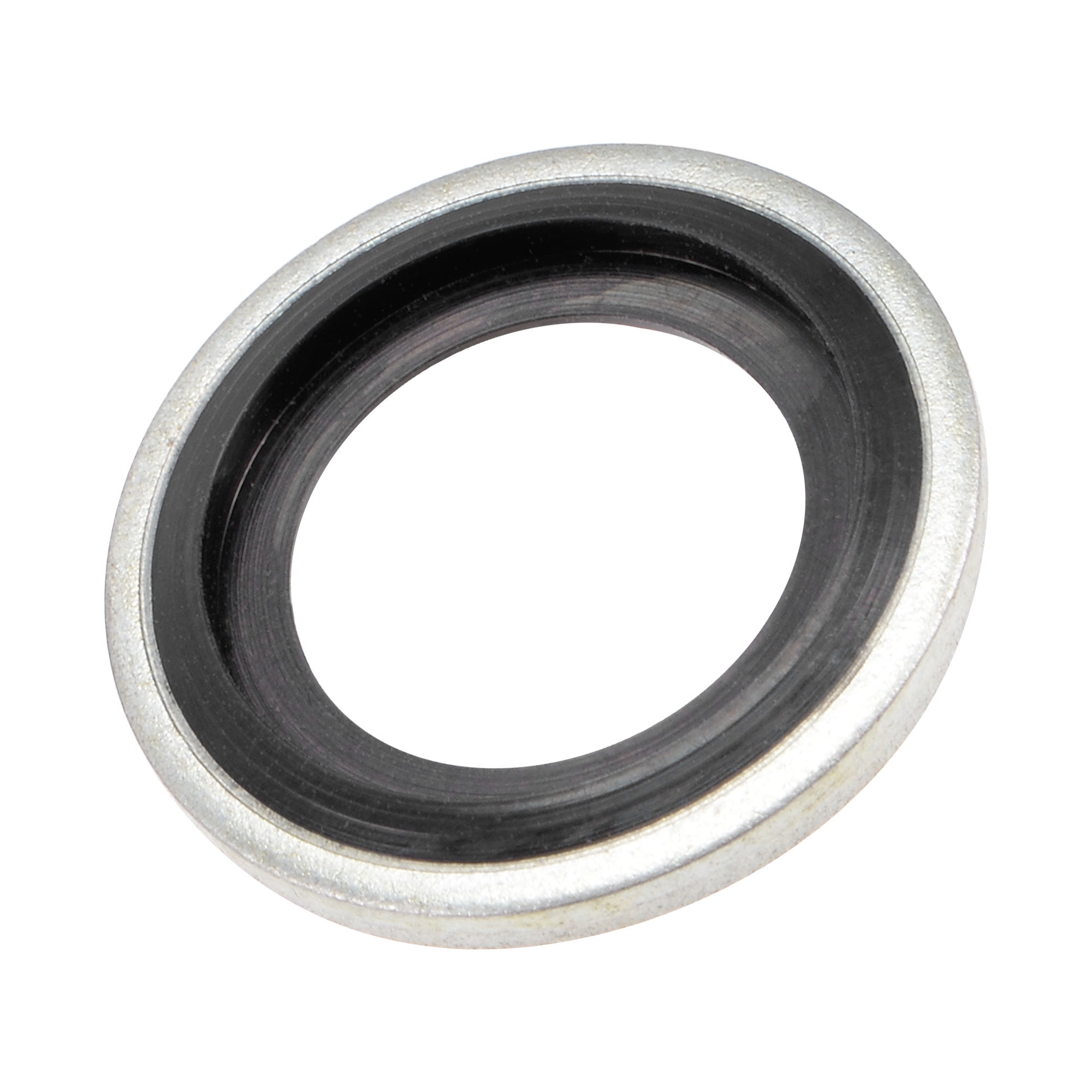 Uxcell M14 19.6x11.5x3mm Carbon Steel NBR Bonded Sealing Washer Gasket ...