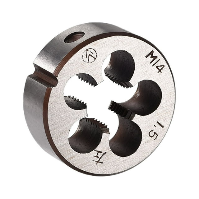 Uxcell M14 x 1.5 Metric Left Hand Alloy Steel Machine Thread Round ...