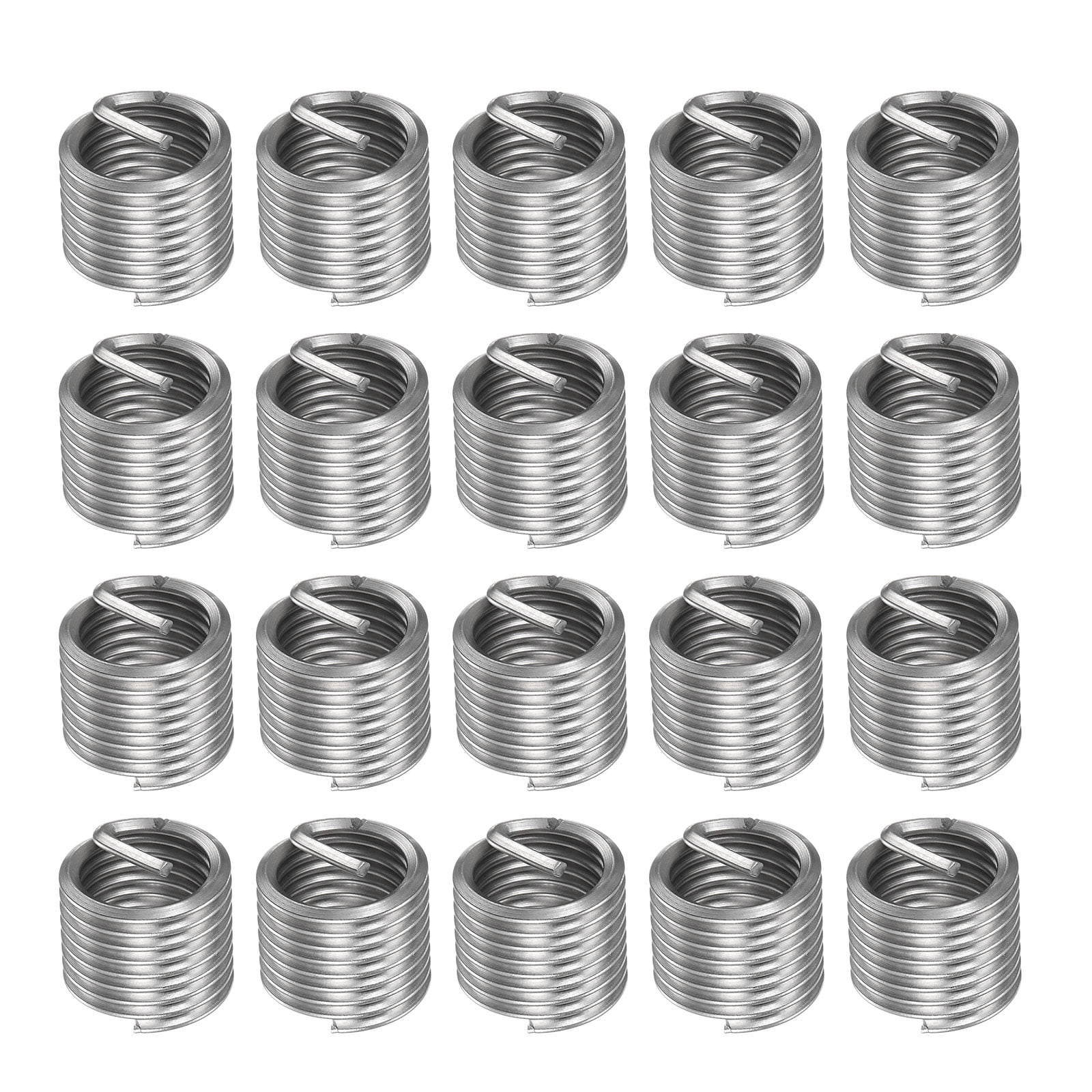 Uxcell M14 x 2 1.5D 21mm 304 Stainless Steel Wire Thread Insert ...