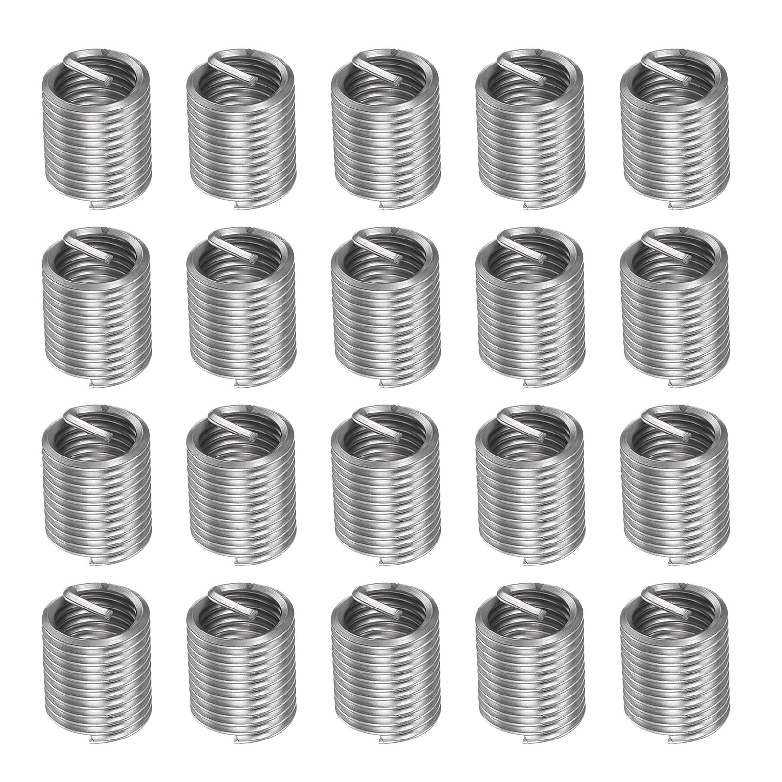 Uxcell M14 x 2 2D 28mm 304 Stainless Steel Wire Thread Insert Threaded ...