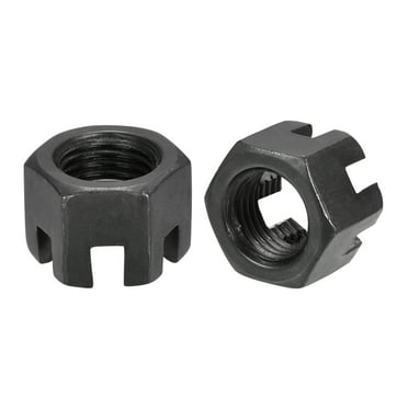 Uxcell M8 Carbon Steel Grade 8 Hexagon Hex Nut Black 50 Pack - Walmart.com