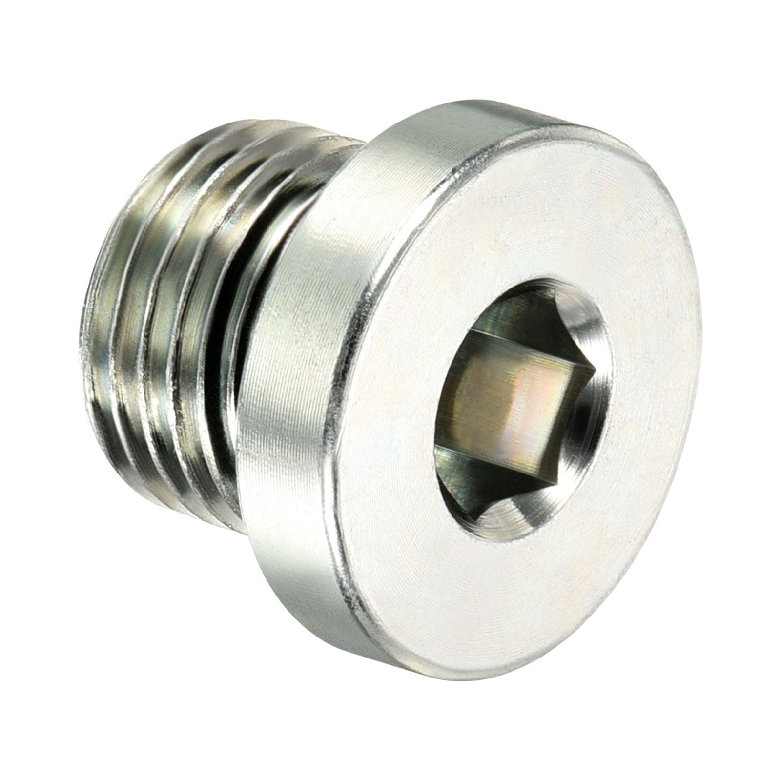 Uxcell M16*1.5 Internal Hex Head Pipe Fitting Plug, Male Thread 45 ...