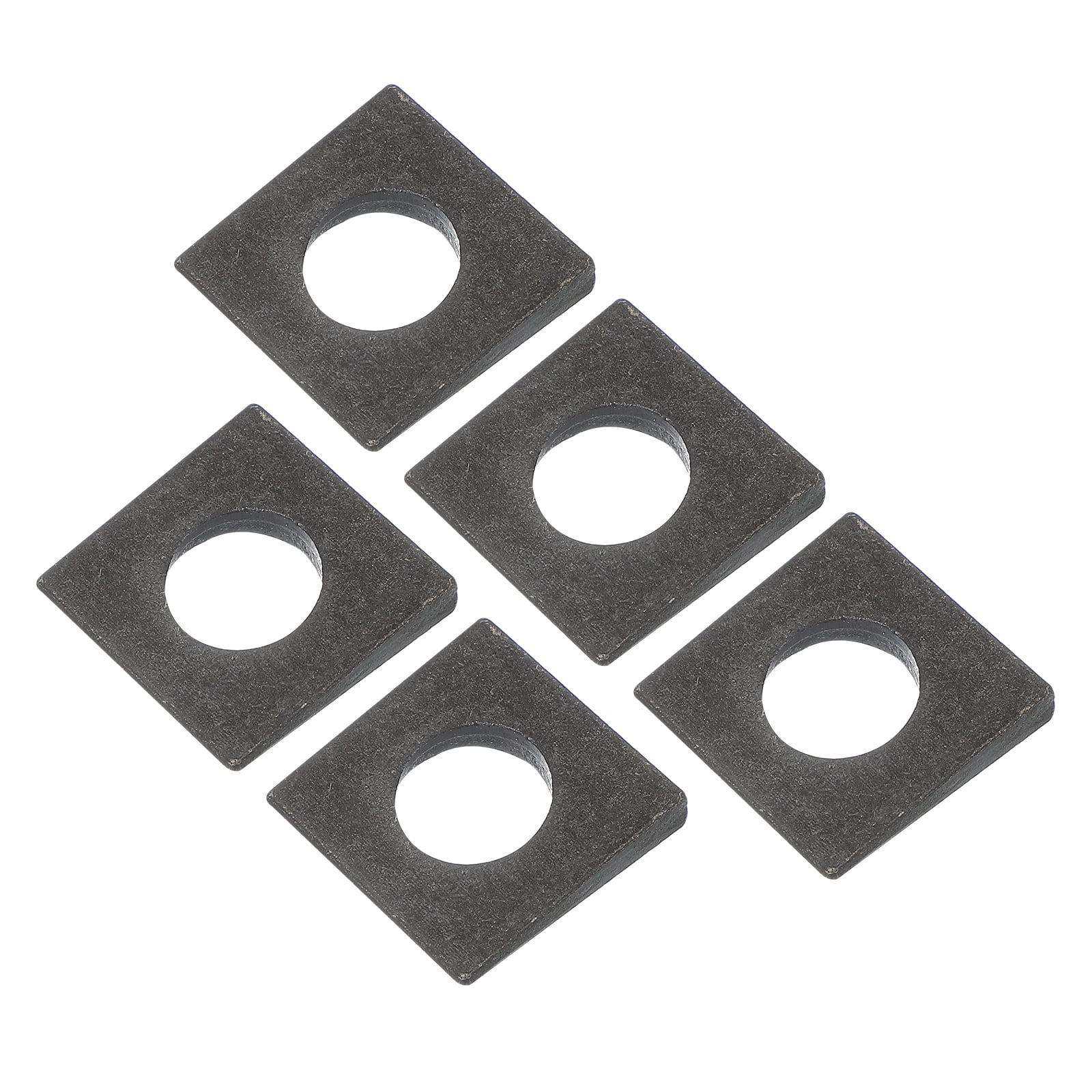Uxcell Beveled Square Washers, Wedge Washers in Plain Carbon Steel for ...