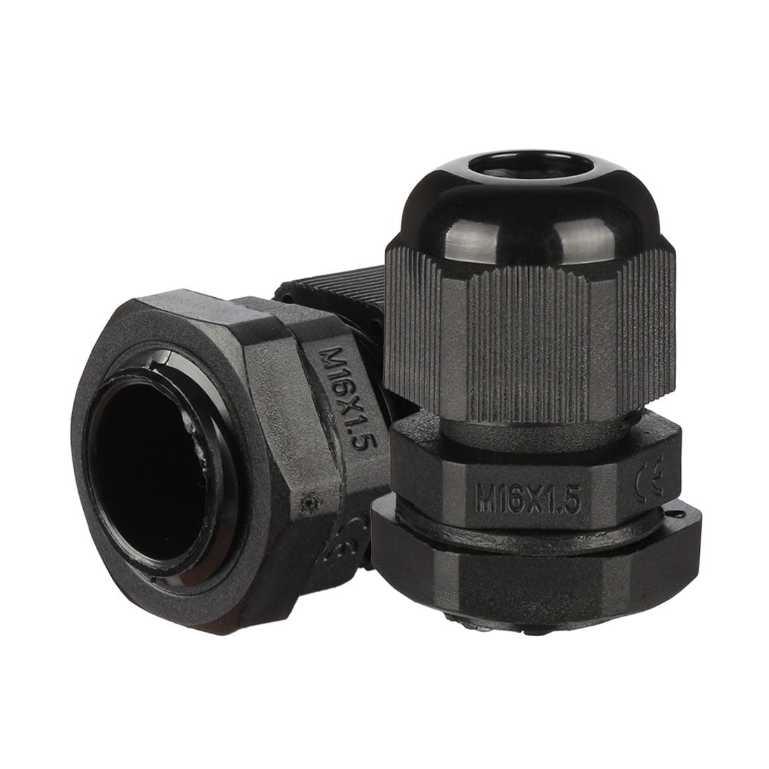Uxcell M16 IP68 Nylon Cable Gland Joint Adjustable for 4mm-8mm Dia ...