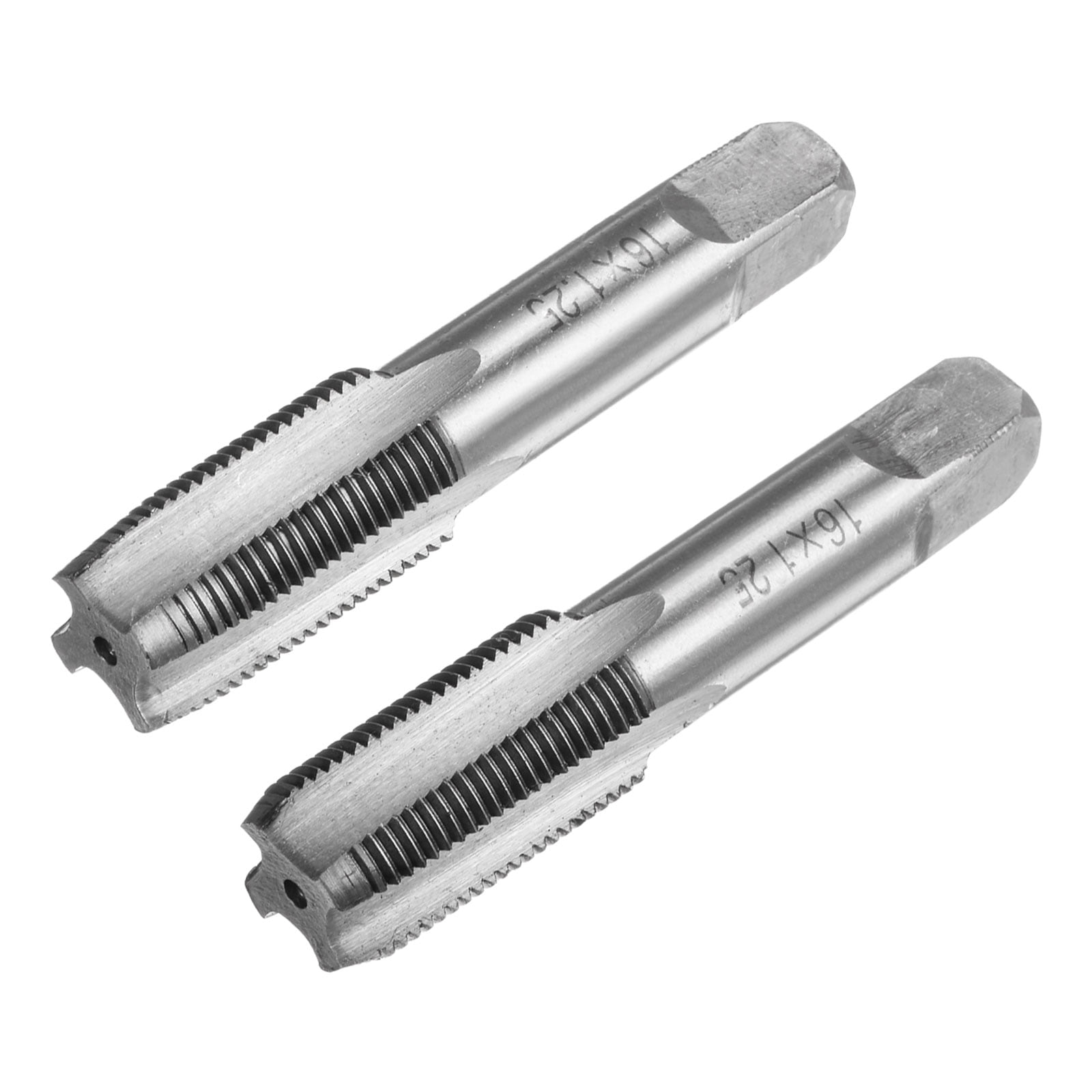 Uxcell M16 x 1.25 Alloy Tool Steel Taper/Bottom Screw Thread Taps ...