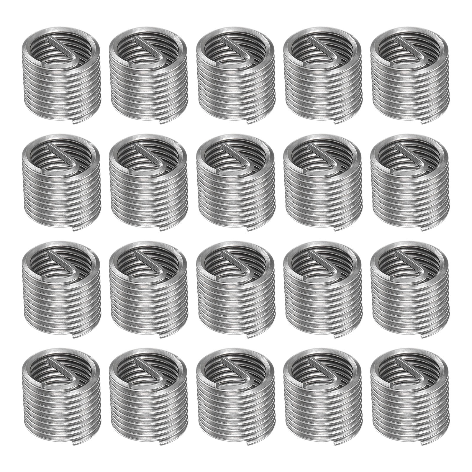 Uxcell M16 x 2 1.5D 24mm 304 Stainless Steel Wire Thread Insert ...