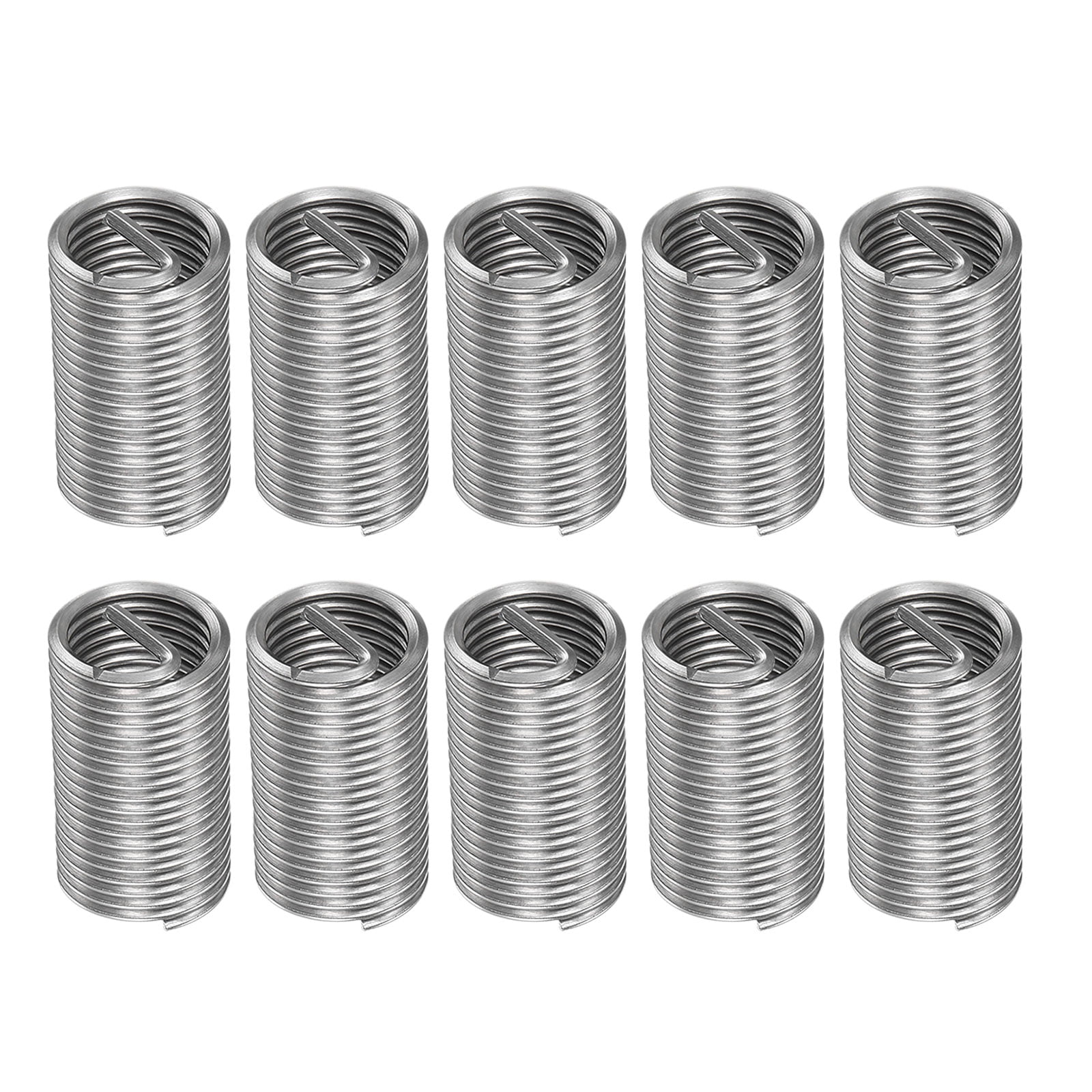 Uxcell M16 x 2 3D 48mm 304 Stainless Steel Wire Thread Insert Threaded ...