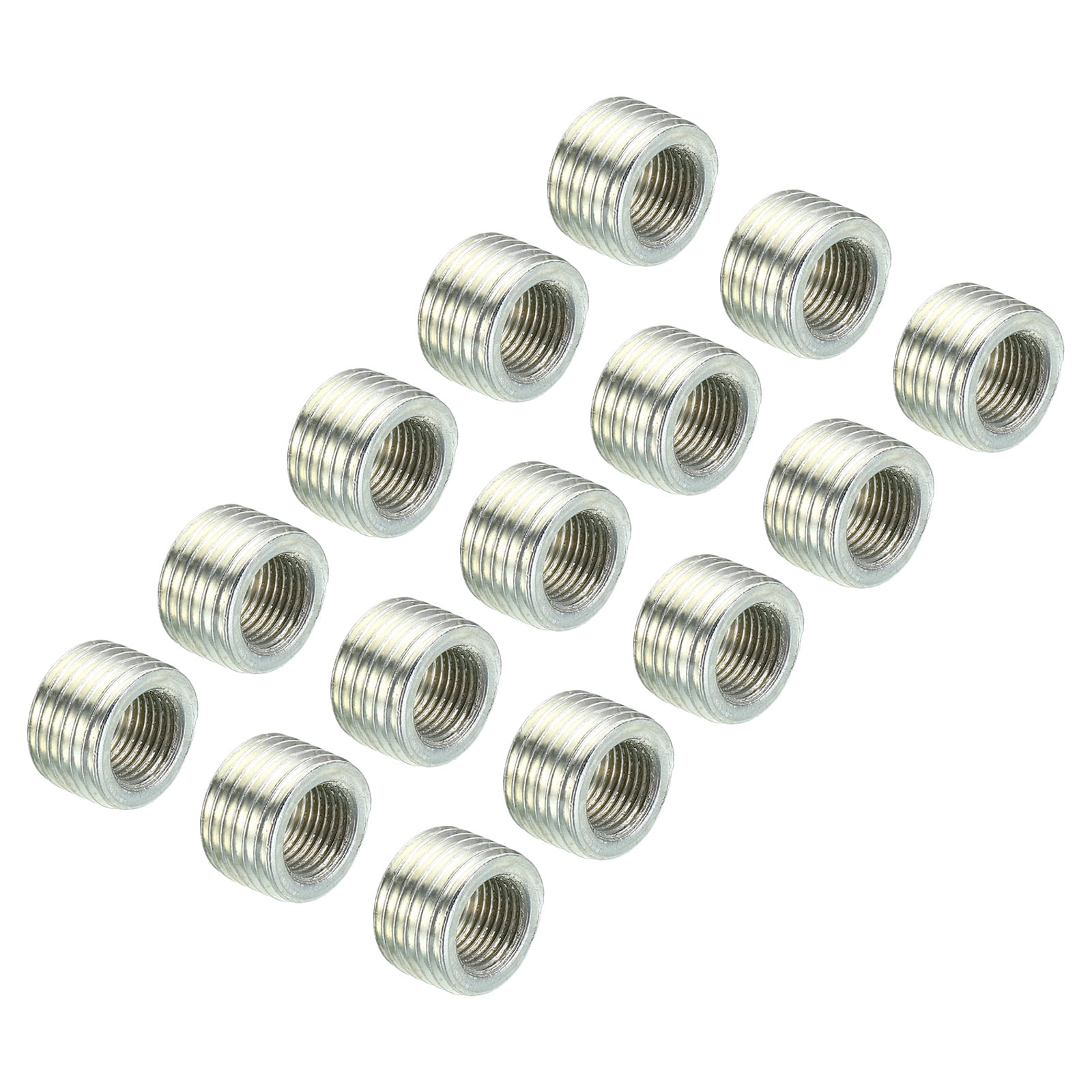 Uxcell M16x1.5mm to M10x1mm Thread Adapters Sleeve Reducing Nut 10mm ...