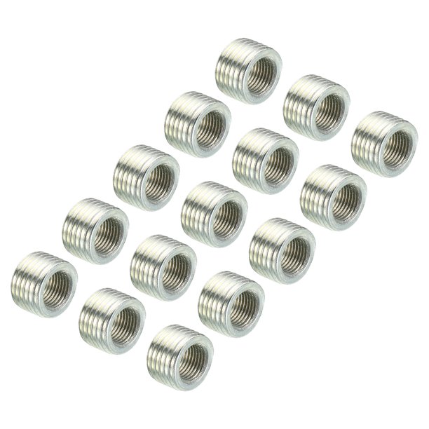 Uxcell M16x1.5mm to M10x1mm Thread Adapters Sleeve Reducing Nut 10mm ...