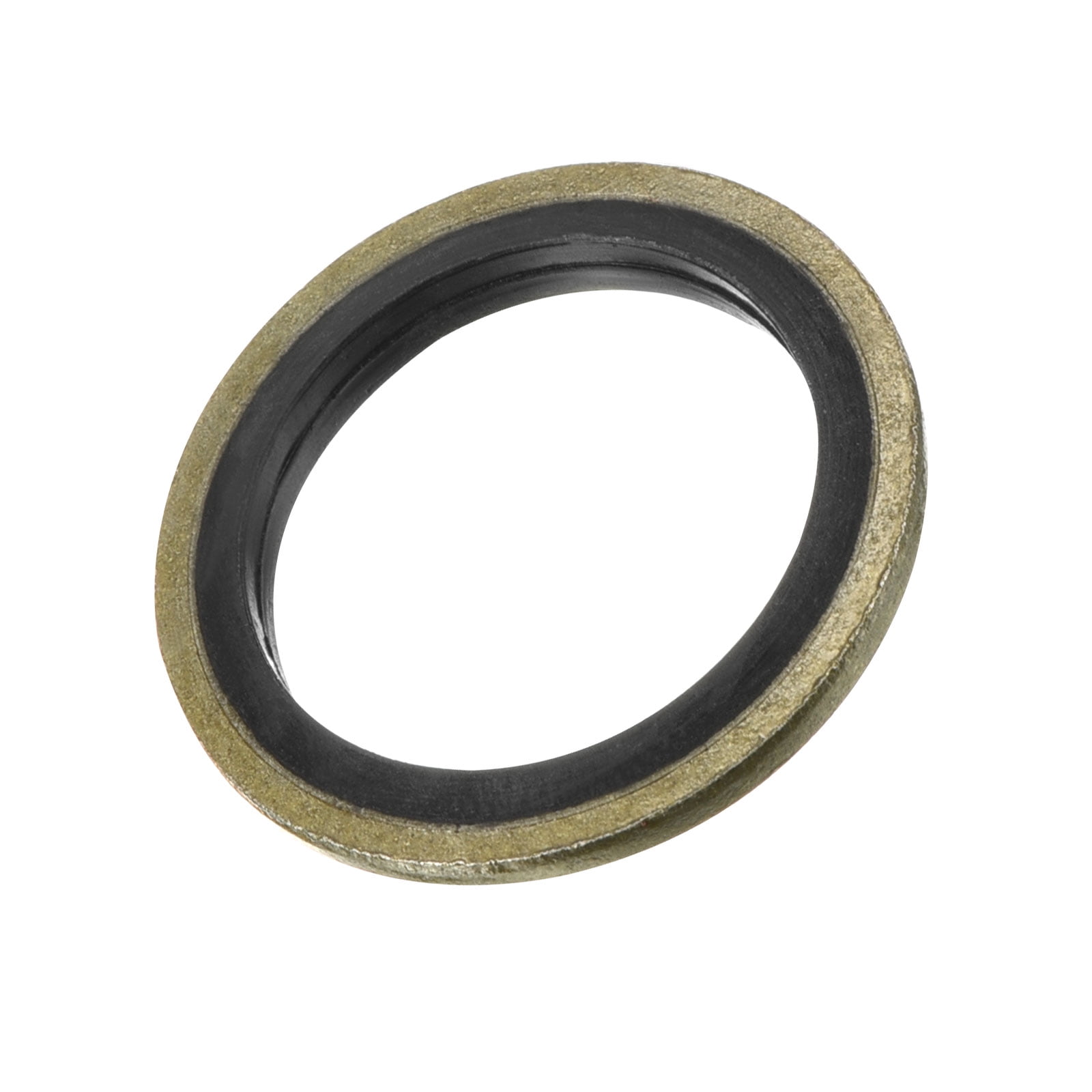 Uxcell M18 24.5x18x2mm Carbon Steel Nitrile Rubber Bonded Sealing ...