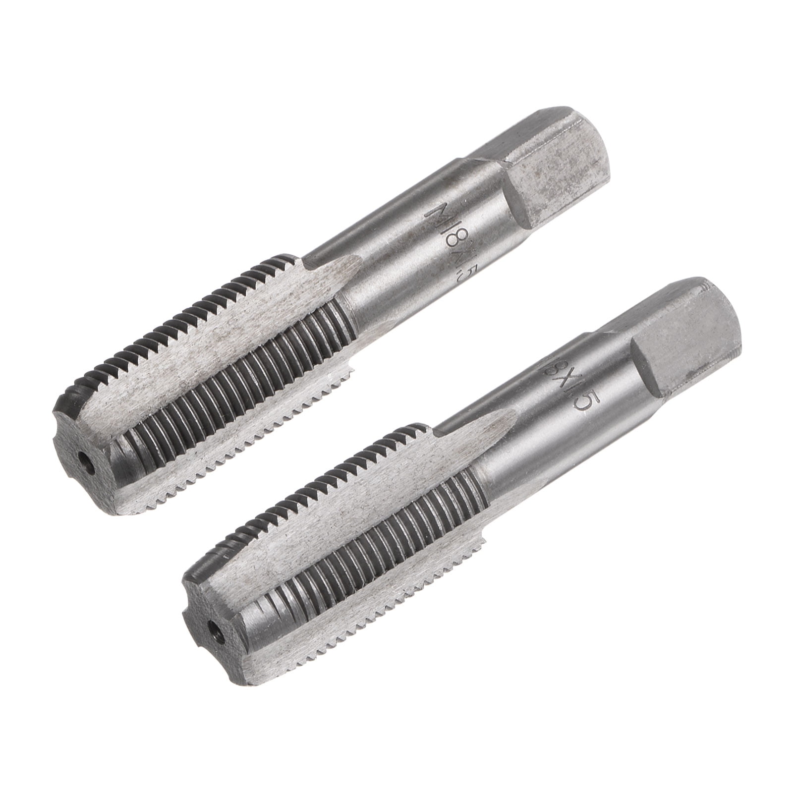 Uxcell M18 x 1.5 Alloy Tool Steel Taper/Bottom Screw Thread Taps Metric ...