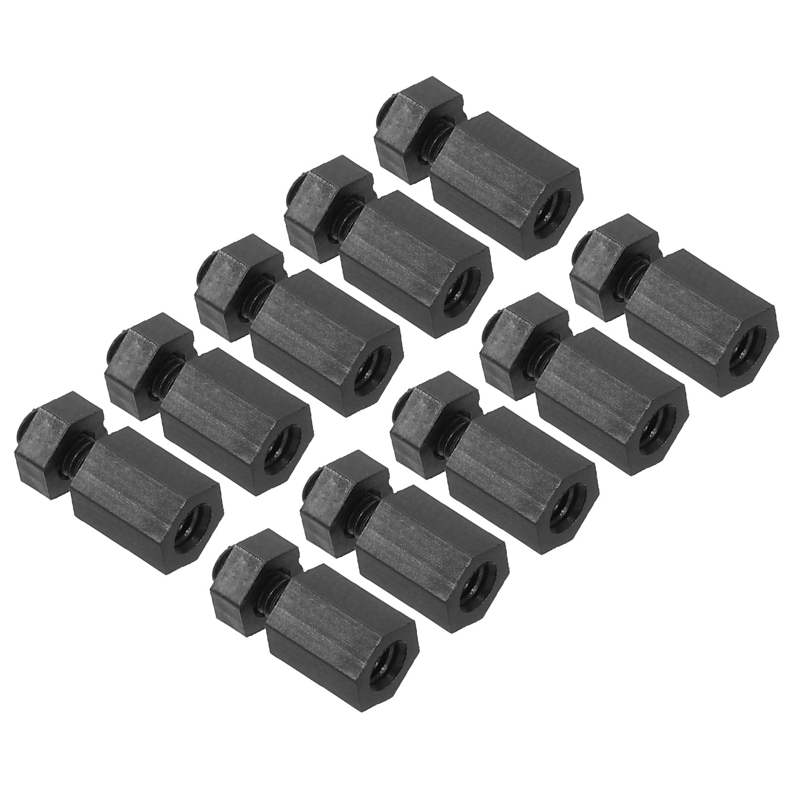 Uxcell M2.5 Nylon Hex Standoff Screws Nuts, 1Set/100Pack PCB Male ...