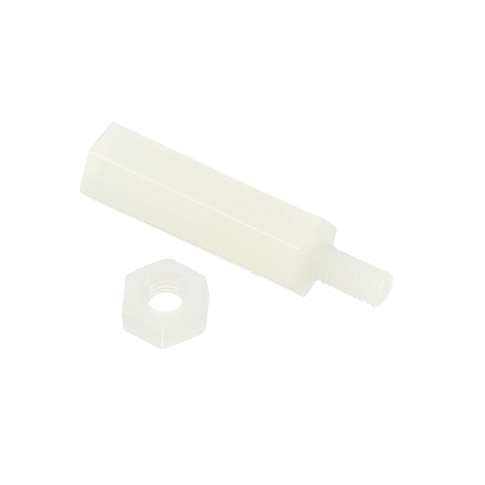 Uxcell M2.5 Standoff Screws 40 Pack Nylon Hex PCB Standoffs Nuts ...