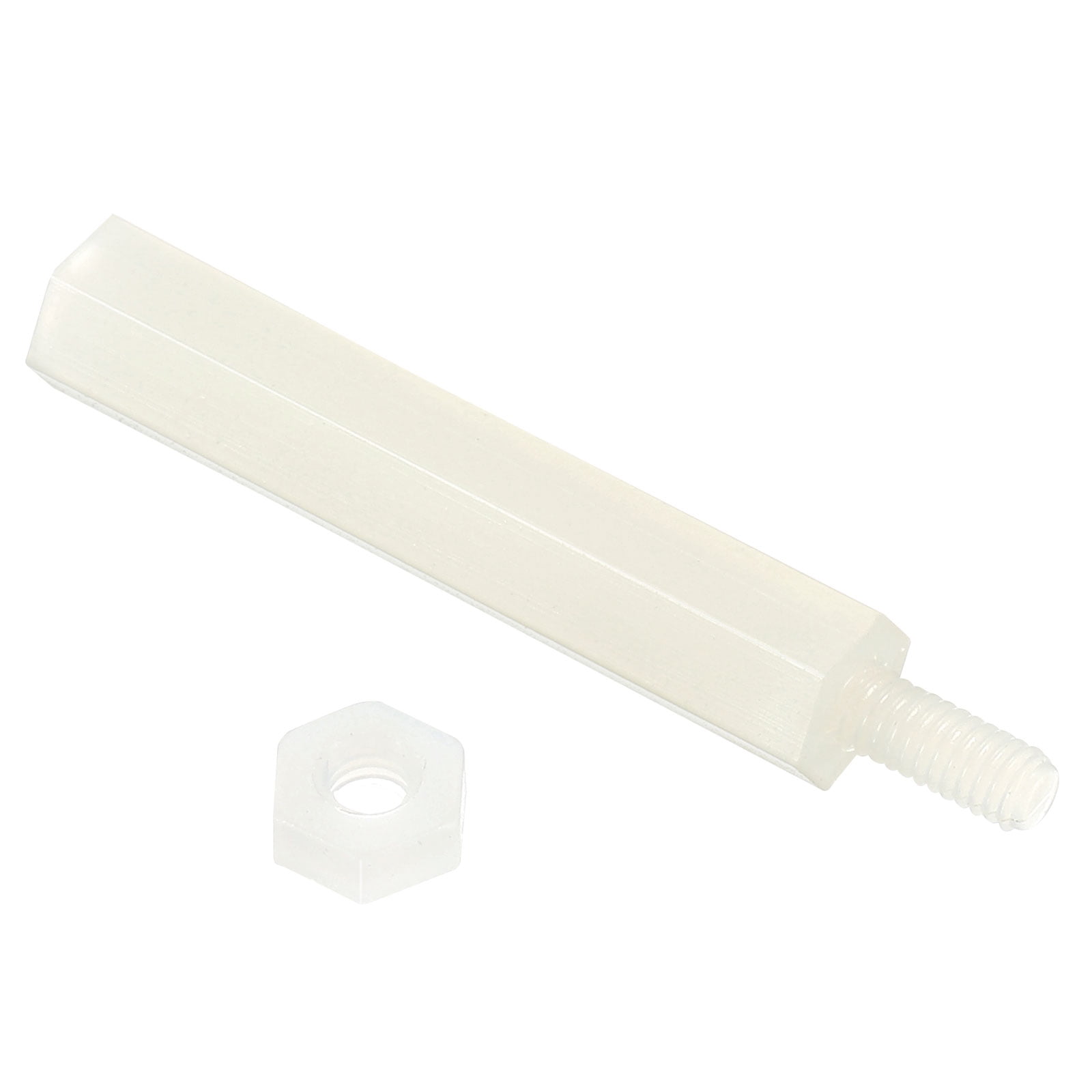 Uxcell M2.5 Standoff Screws 40 Pack Nylon Hex PCB Standoffs Nuts ...