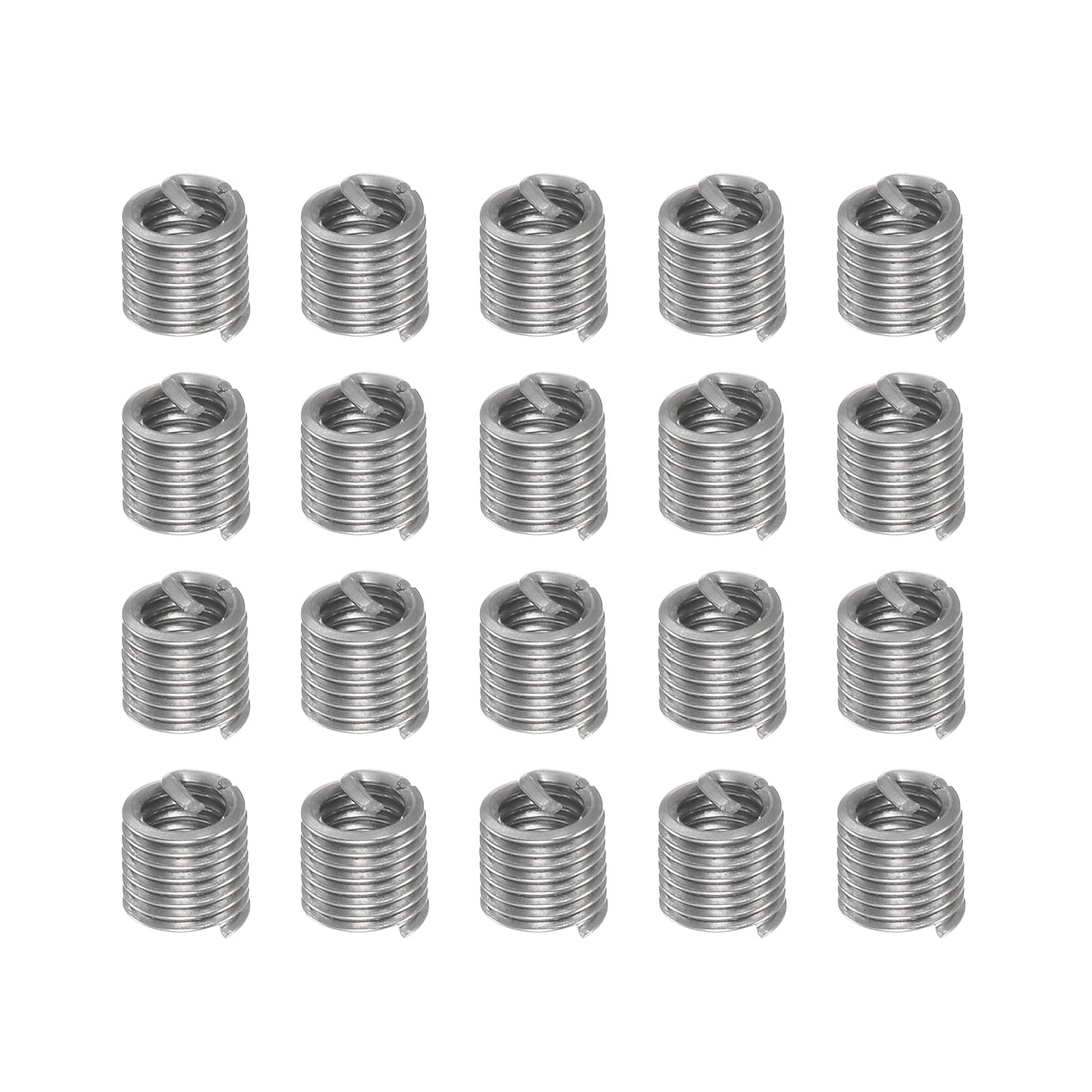 Uxcell M2.5 x 0.5 2D 5mm 304 Stainless Steel Wire Thread Insert ...