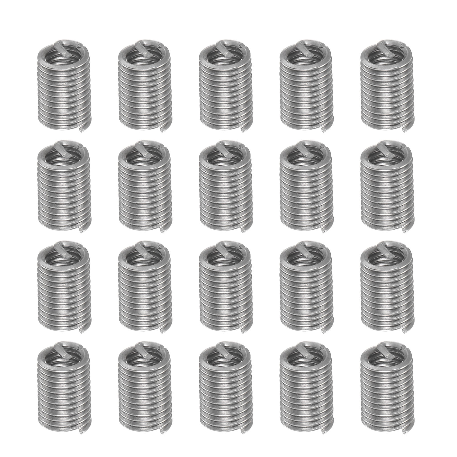 Uxcell M2.5 x 0.5 3D 7.5mm 304 Stainless Steel Wire Thread Insert ...