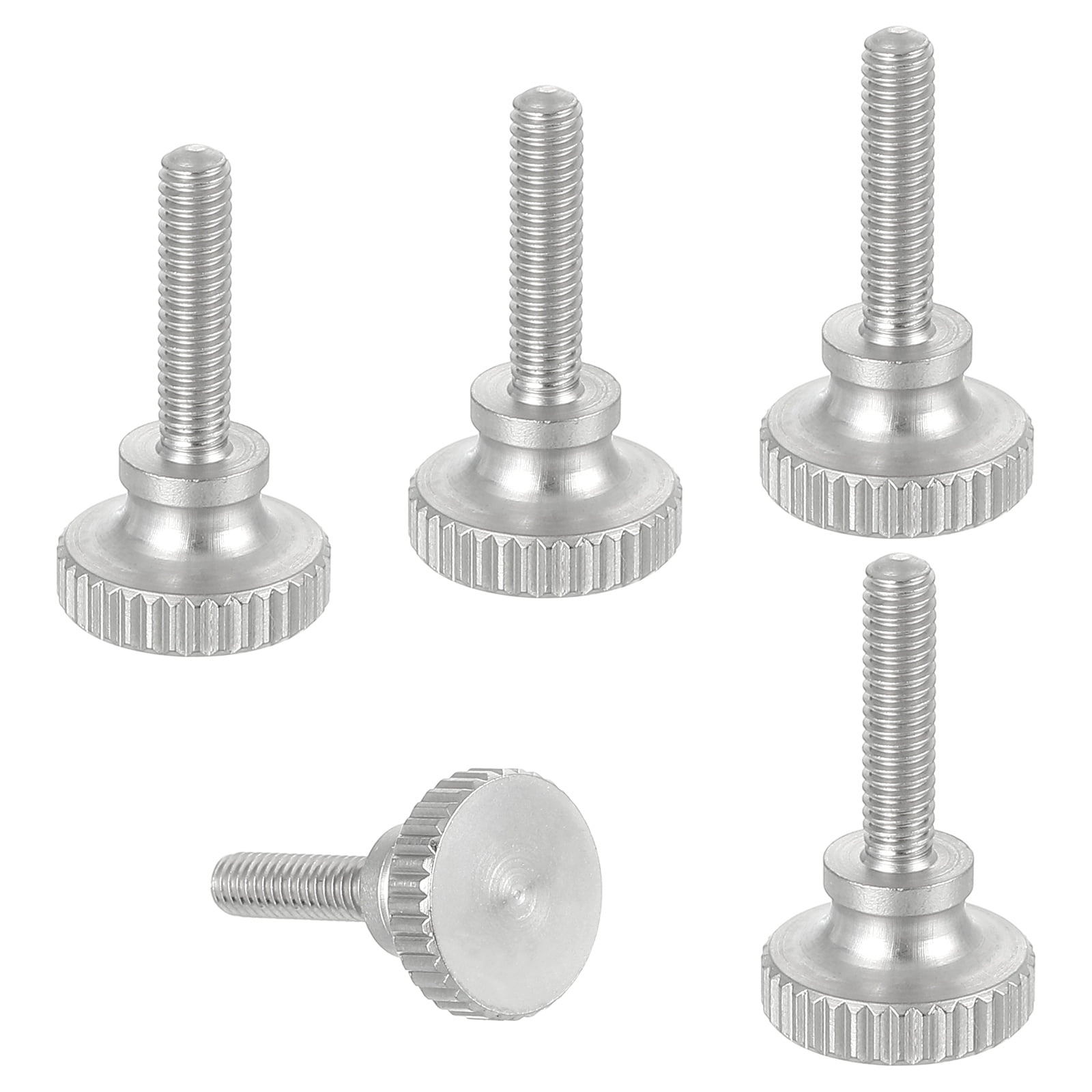 Uxcell M2.5x12mm Vernier Caliper Screws, 304 Stainless Steel Flat Head Shoulder Thumb Screws ...