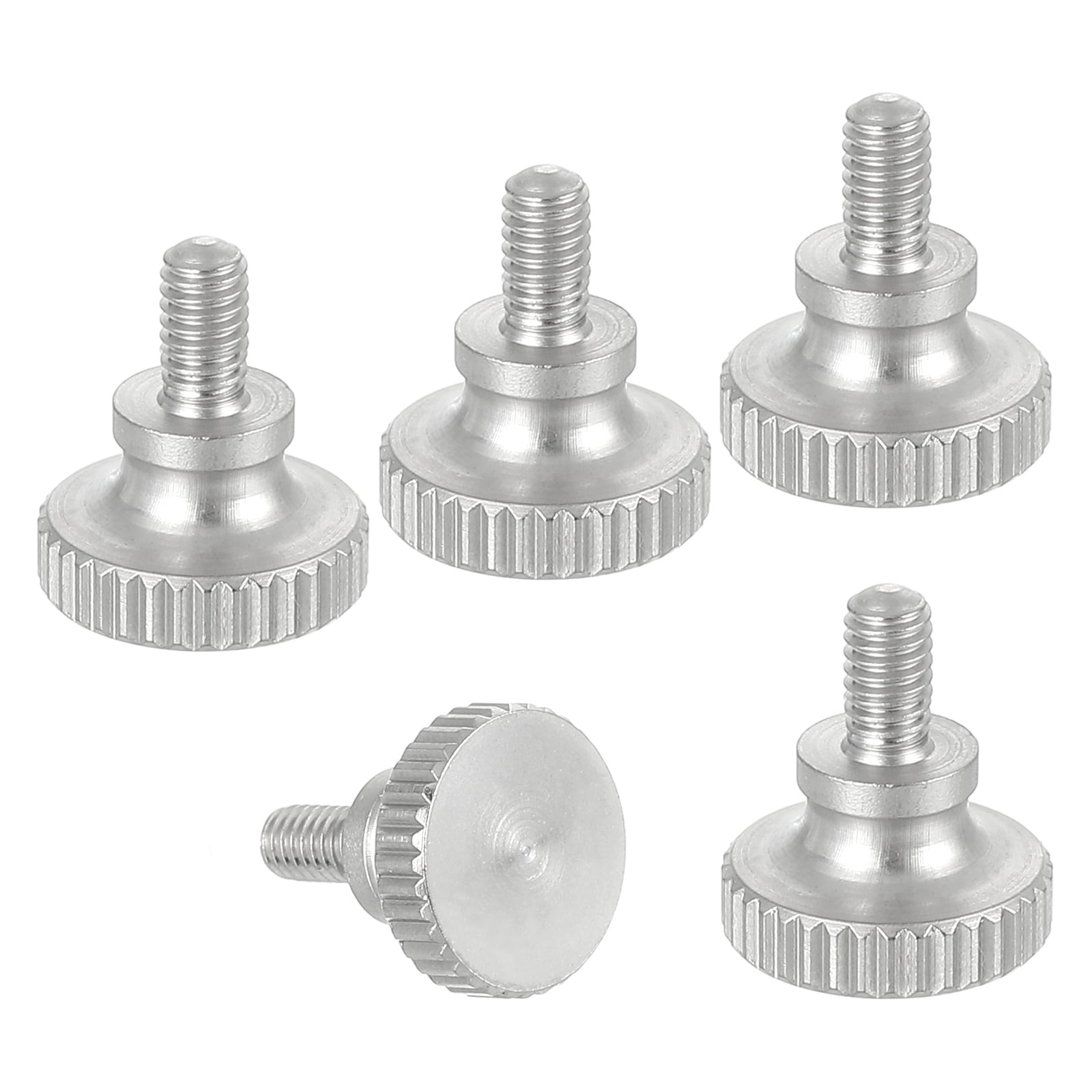 Uxcell M2.5x5mm Vernier Caliper Screws, 304 Stainless Steel Flat Head Shoulder Thumb Screws ...