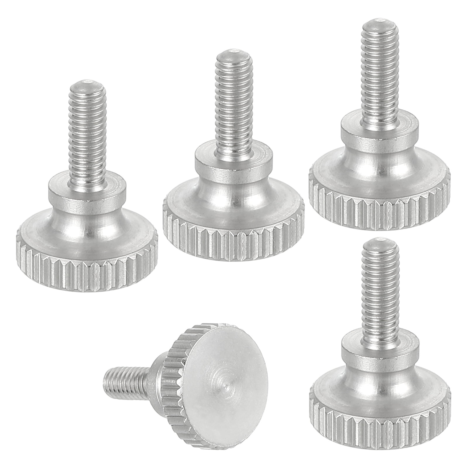 Uxcell M2.5x6mm Vernier Caliper Screws, 304 Stainless Steel Flat Head Shoulder Thumb Screws ...