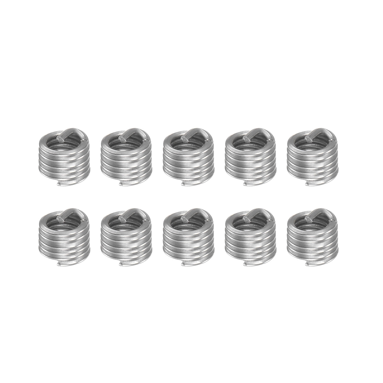 Uxcell M2 x 0.4 1.5D 3mm 304 Stainless Steel Wire Thread Insert ...