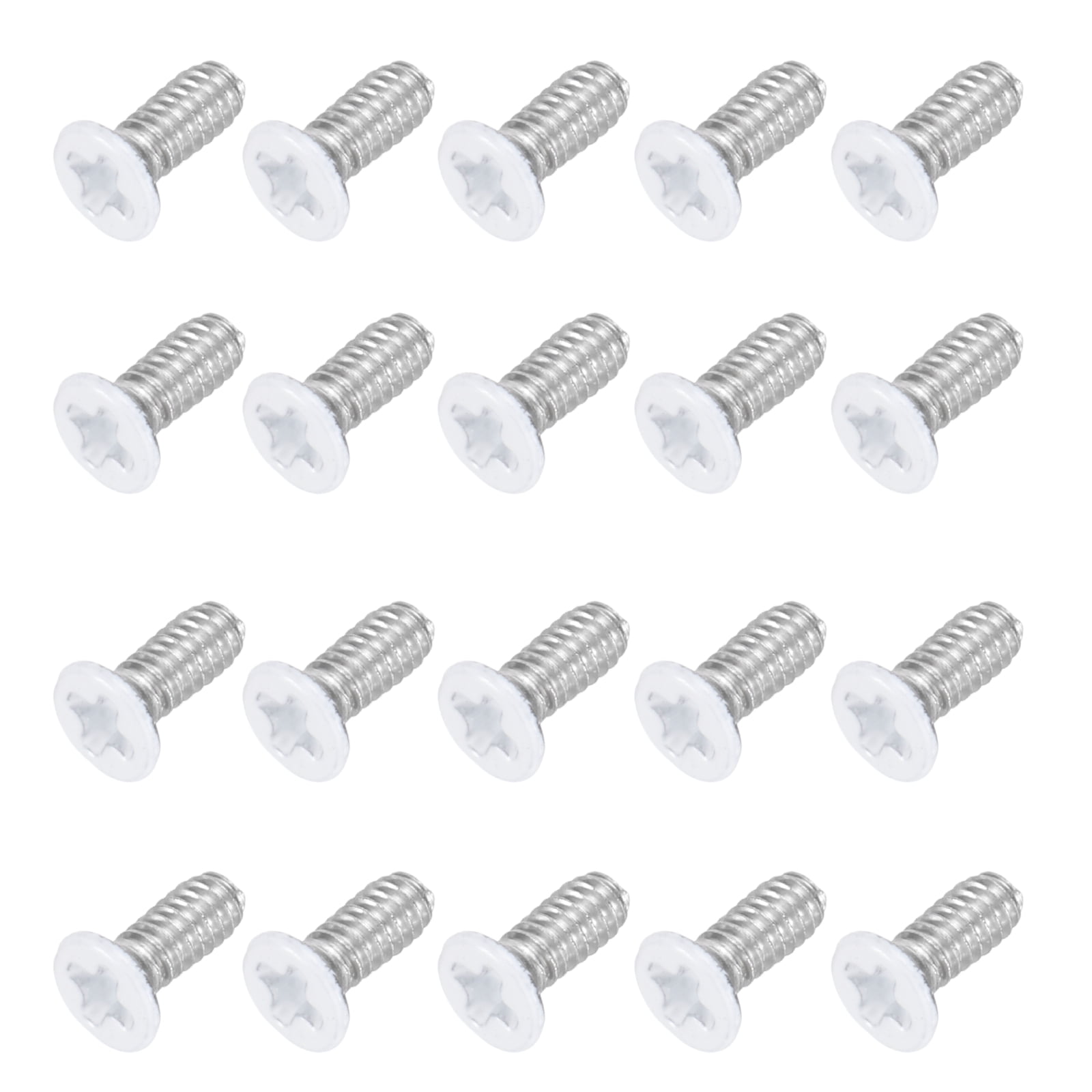Uxcell M2 x 5mm Flat Countersunk Head Machine Screws 304 Stainless ...