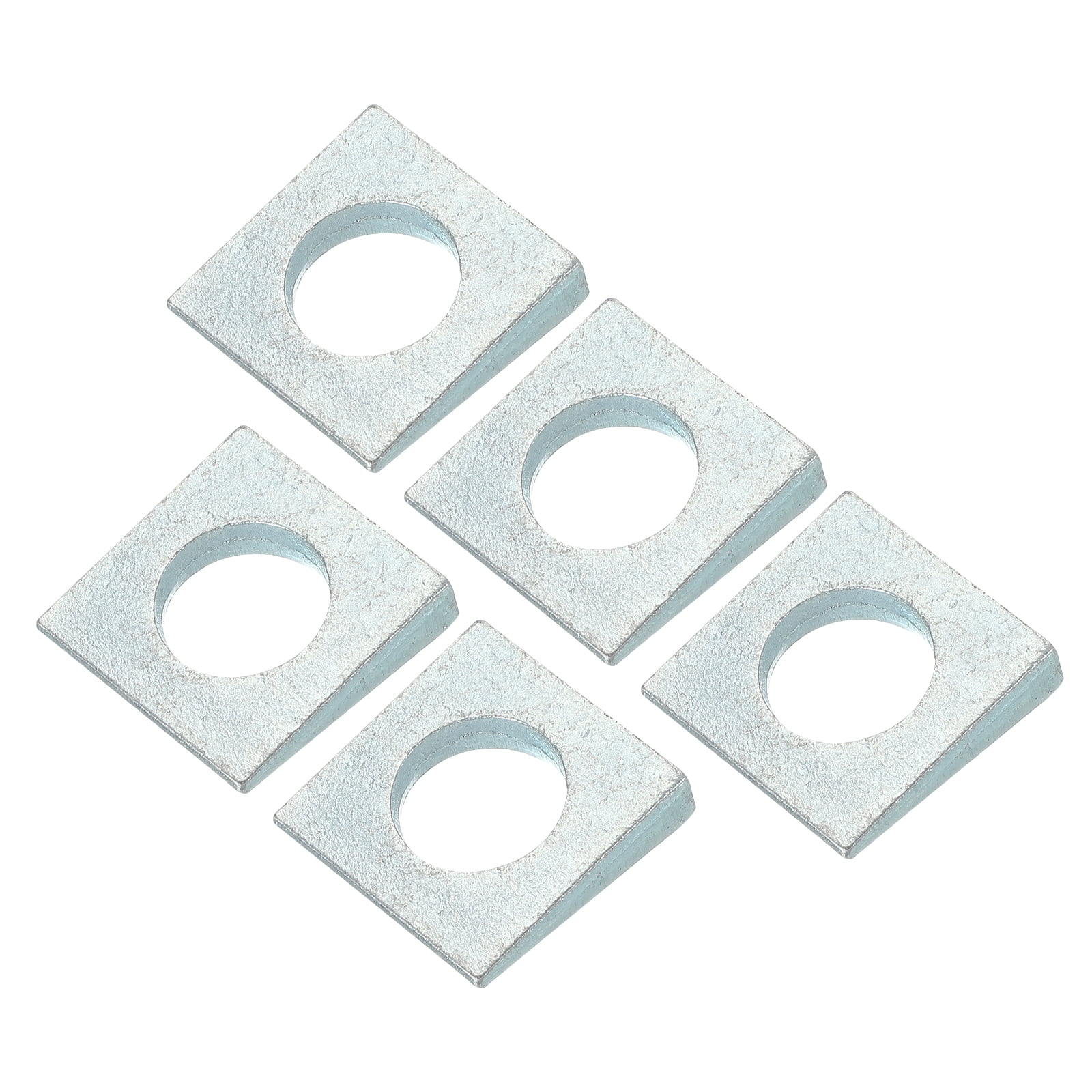 Uxcell Beveled Square Washers, Heavy Duty Galvanized Wedge Washer in ...