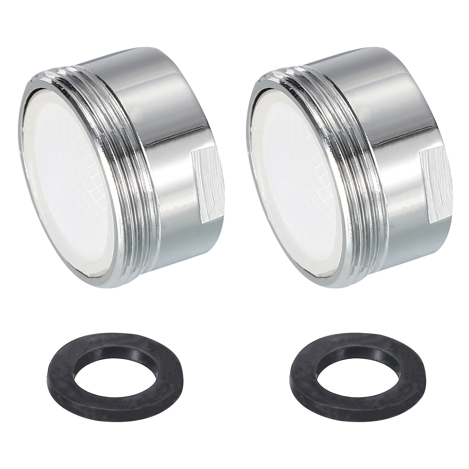 Uxcell M20 Thread Stainless Steel Faucet Aerators with Gasket 2 Pack - Walmart.com