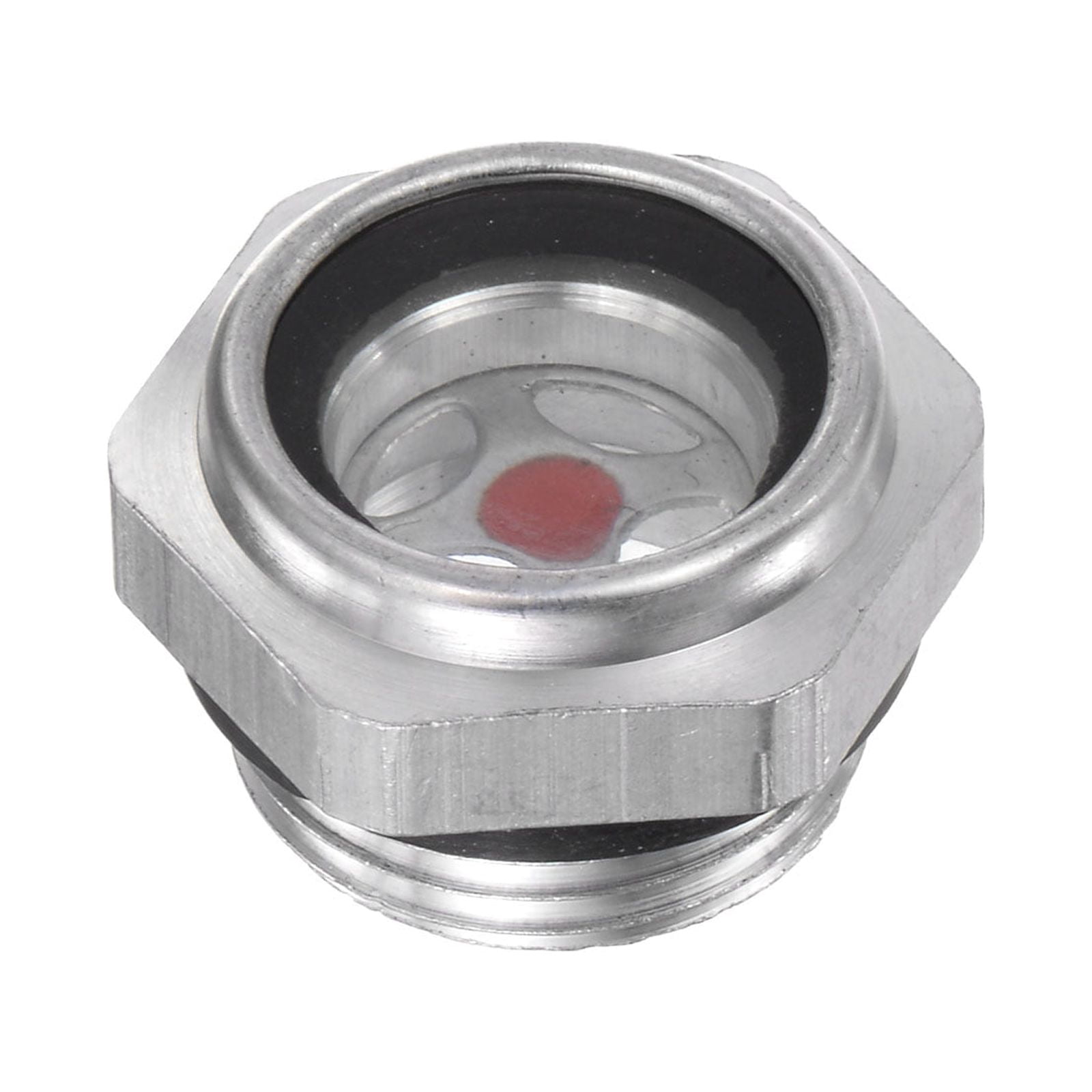 Uxcell M20x1.5mm Male Threaded Aluminum Air Compressor Oil Level Gauge ...