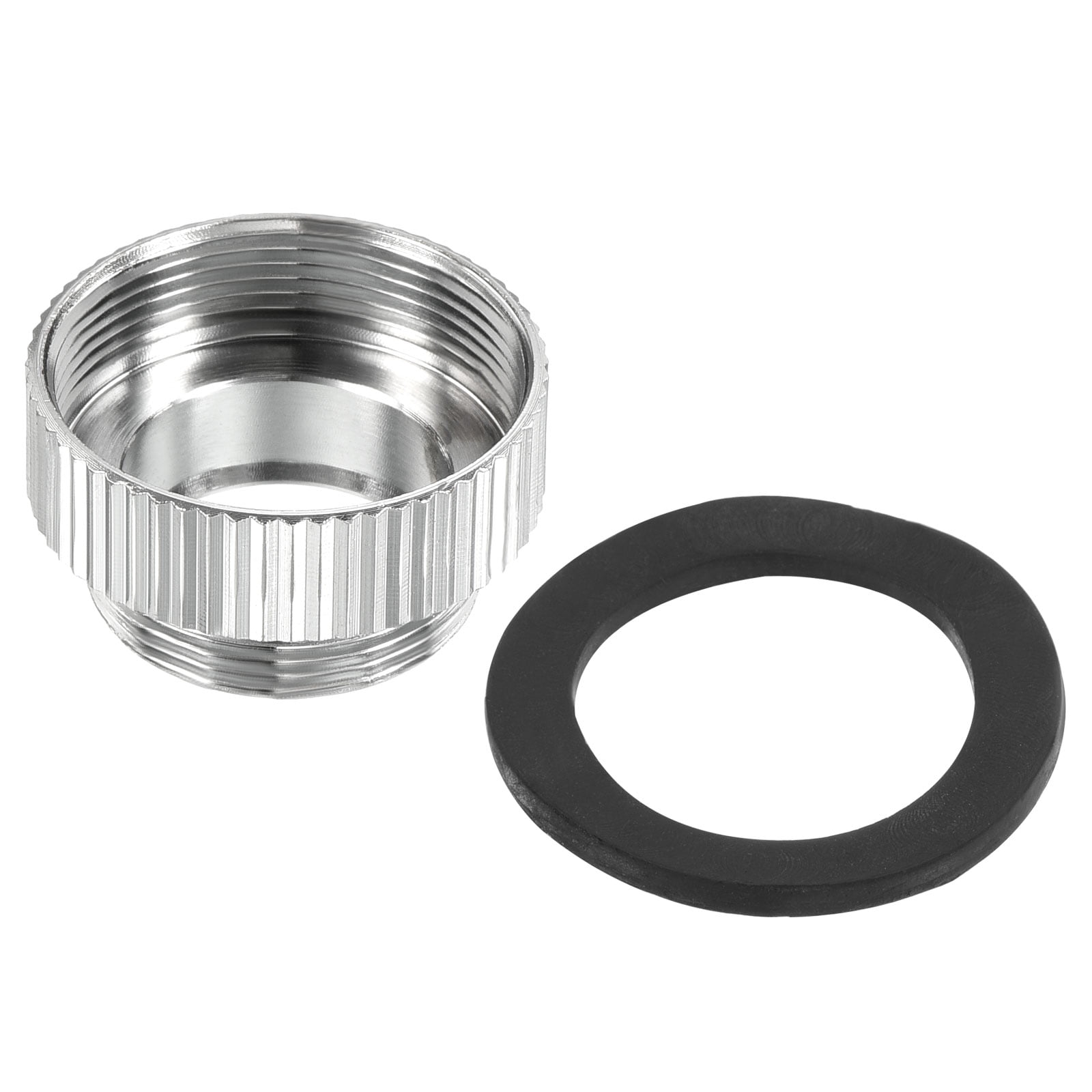 Uxcell M22*1.0 Male to M26*1.0 Female Thread Aerator Adapter Faucet ...