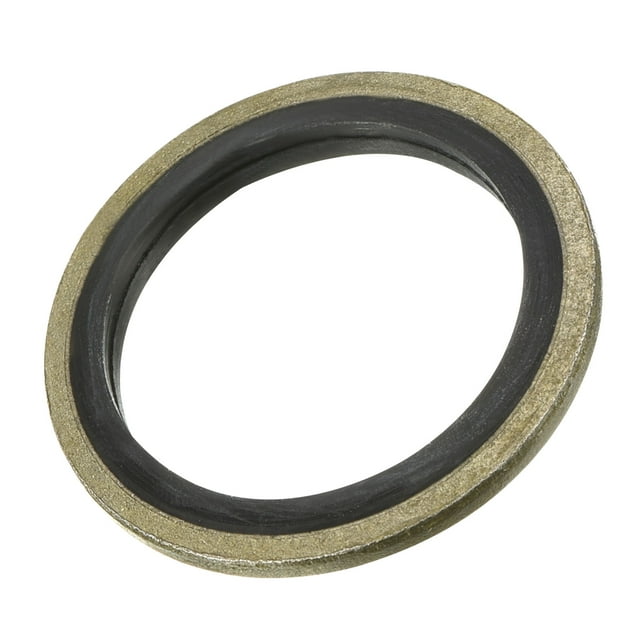Uxcell M22 29.5x22x2mm Carbon Steel Nitrile Rubber Bonded Sealing ...