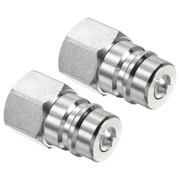 Uxcell M22x1.5mm Female Thread 0.85" OD Pipe Fitting Hydraulic Quick ...