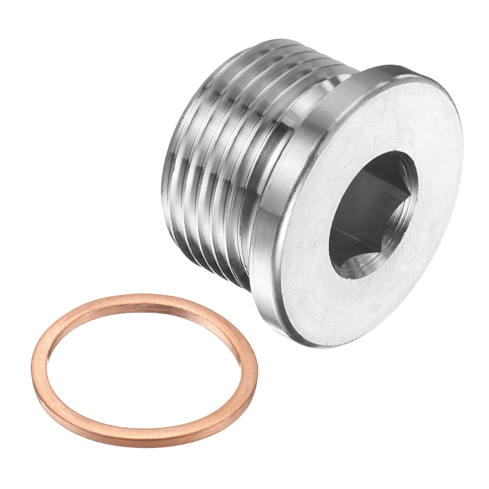 Uxcell M26 Metric Inner Hex Head, Thread Sensor Plug Standard Pipe ...