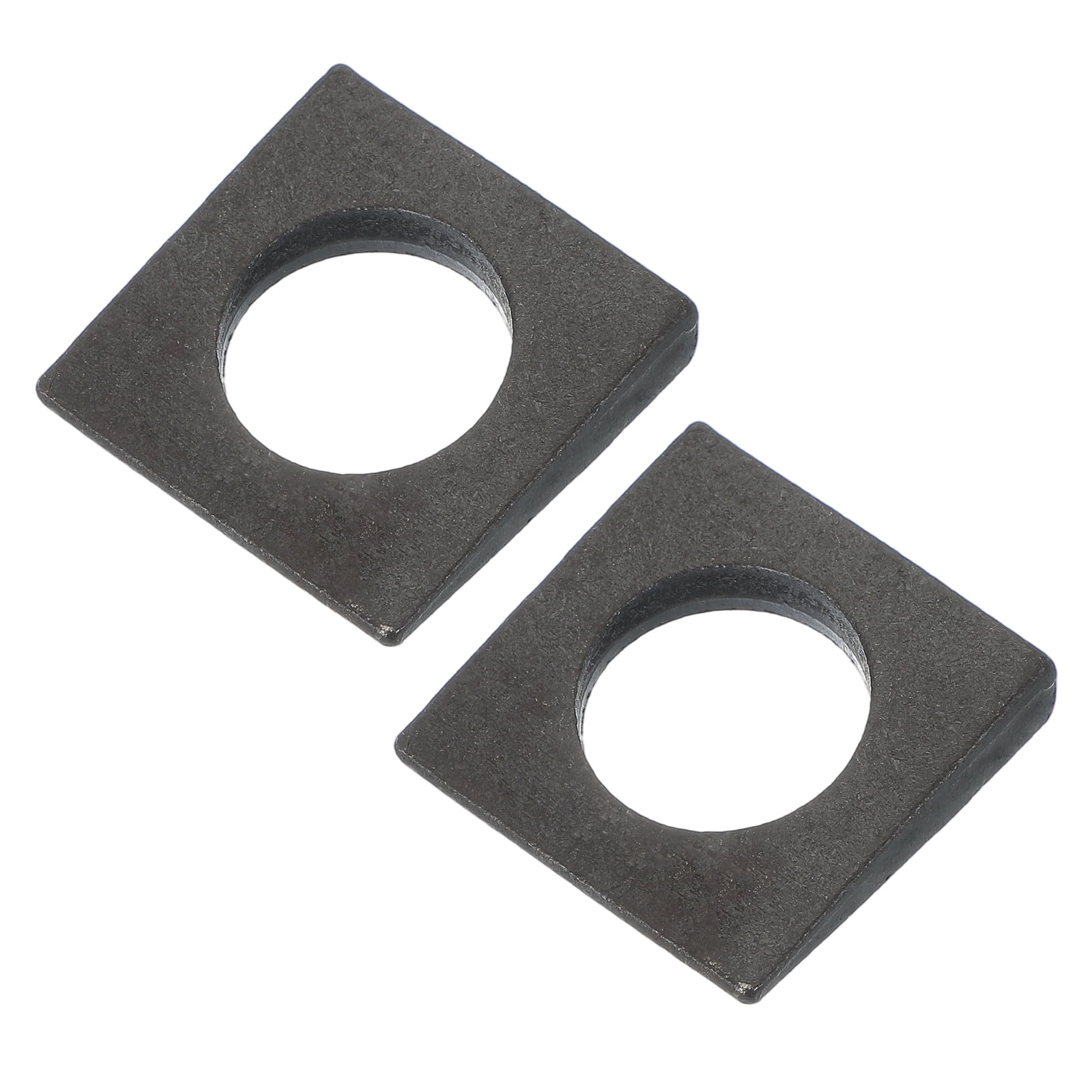 Uxcell Beveled Square Washers, Wedge Washers in Plain Carbon Steel for Shim Leveling Fastener ...
