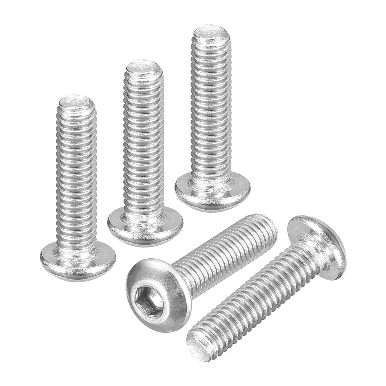 Uxcell M3-0.5x12mm Button Head Socket Cap Screws - 100Pack - Good for ...