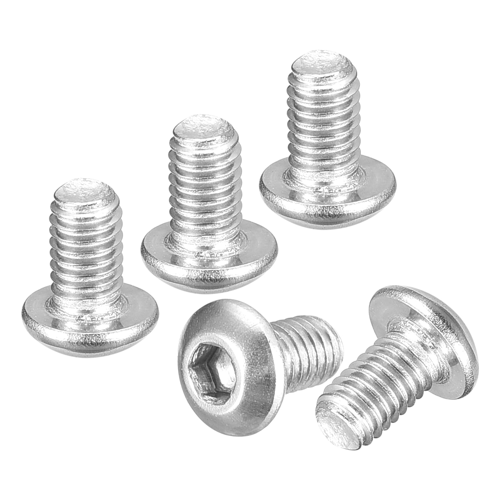 Uxcell M3-0.5x5mm Button Head Socket Cap Screws - 20Pack - Good for ...