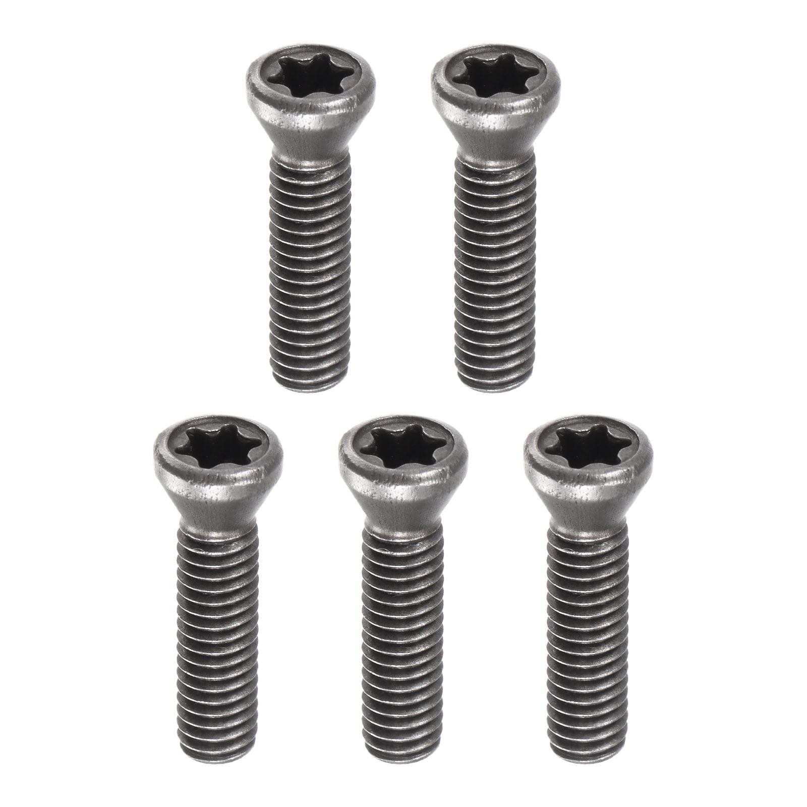 Uxcell M3.5x15-D5.3 Torx Set Screws for CNC Lathe Turning Tool Holder ...