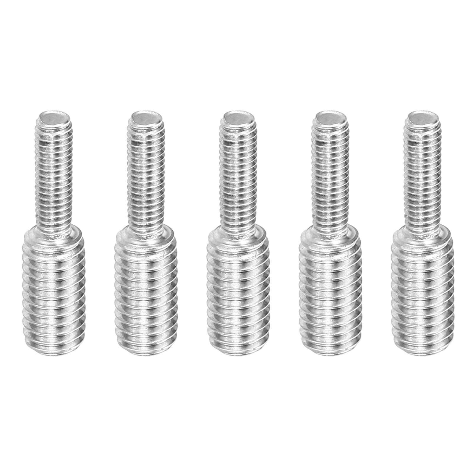 Uxcell M3*M5*20mm Double End Threaded Stud Screw Bolt, 5 Pack 304 ...