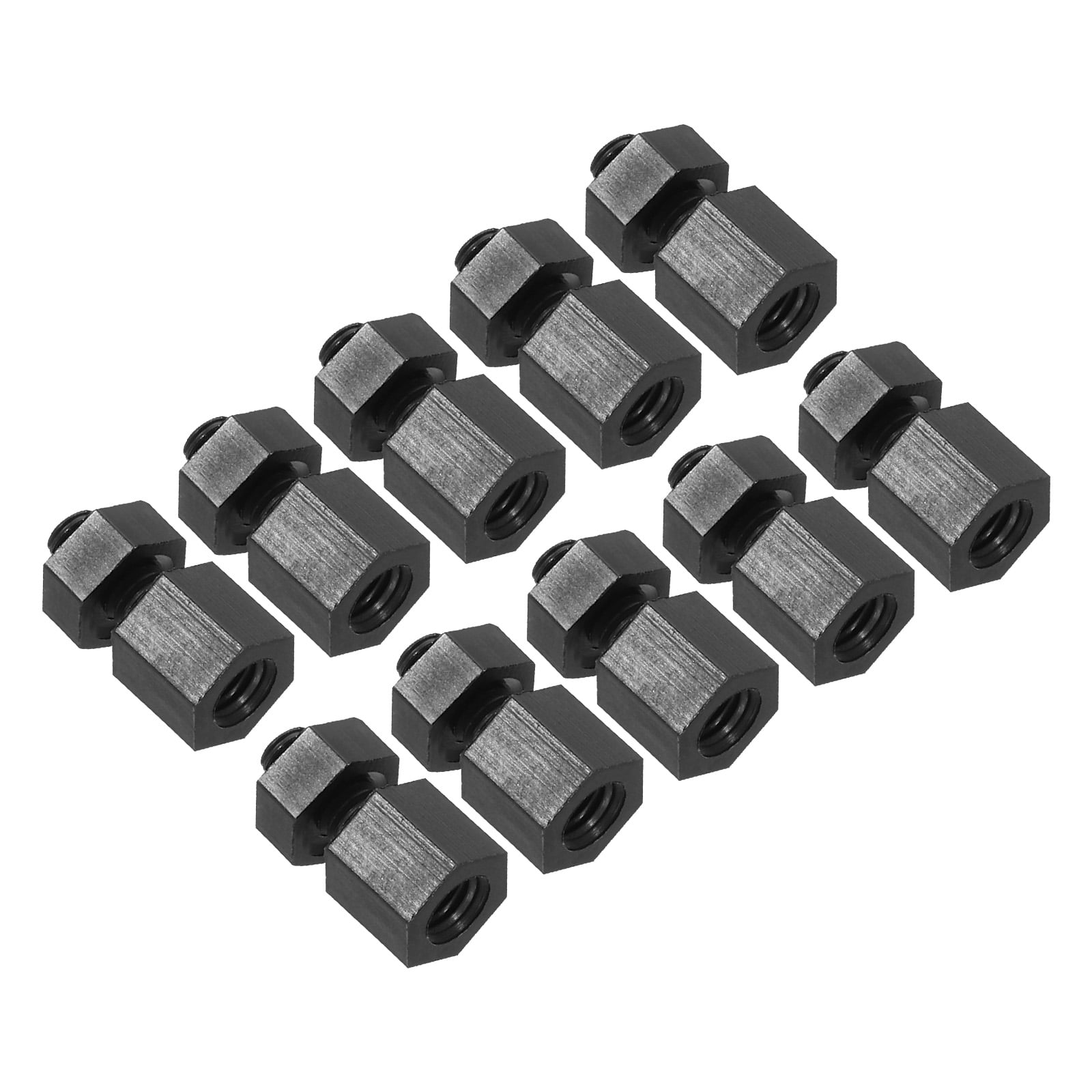 Uxcell M3 Nylon Hex Standoff Screws Nuts, 1Set/200Pack PCB Male Female ...