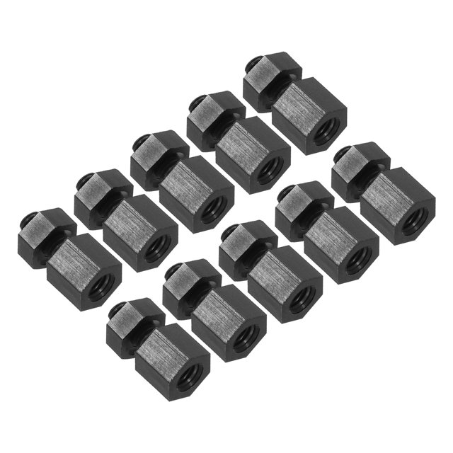 Uxcell M3 Nylon Hex Standoff Screws Nuts, 1Set/200Pack PCB Male Female ...
