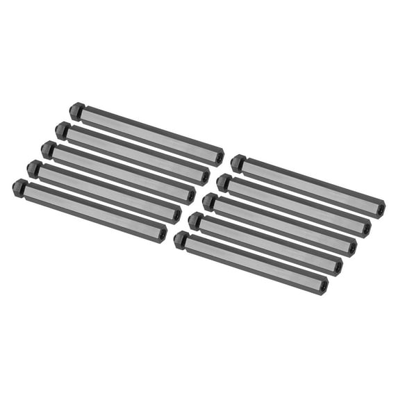 Uxcell M3 Nylon Hex Standoff Screws Nuts, 1Set/50Pack PCB Male Female ...