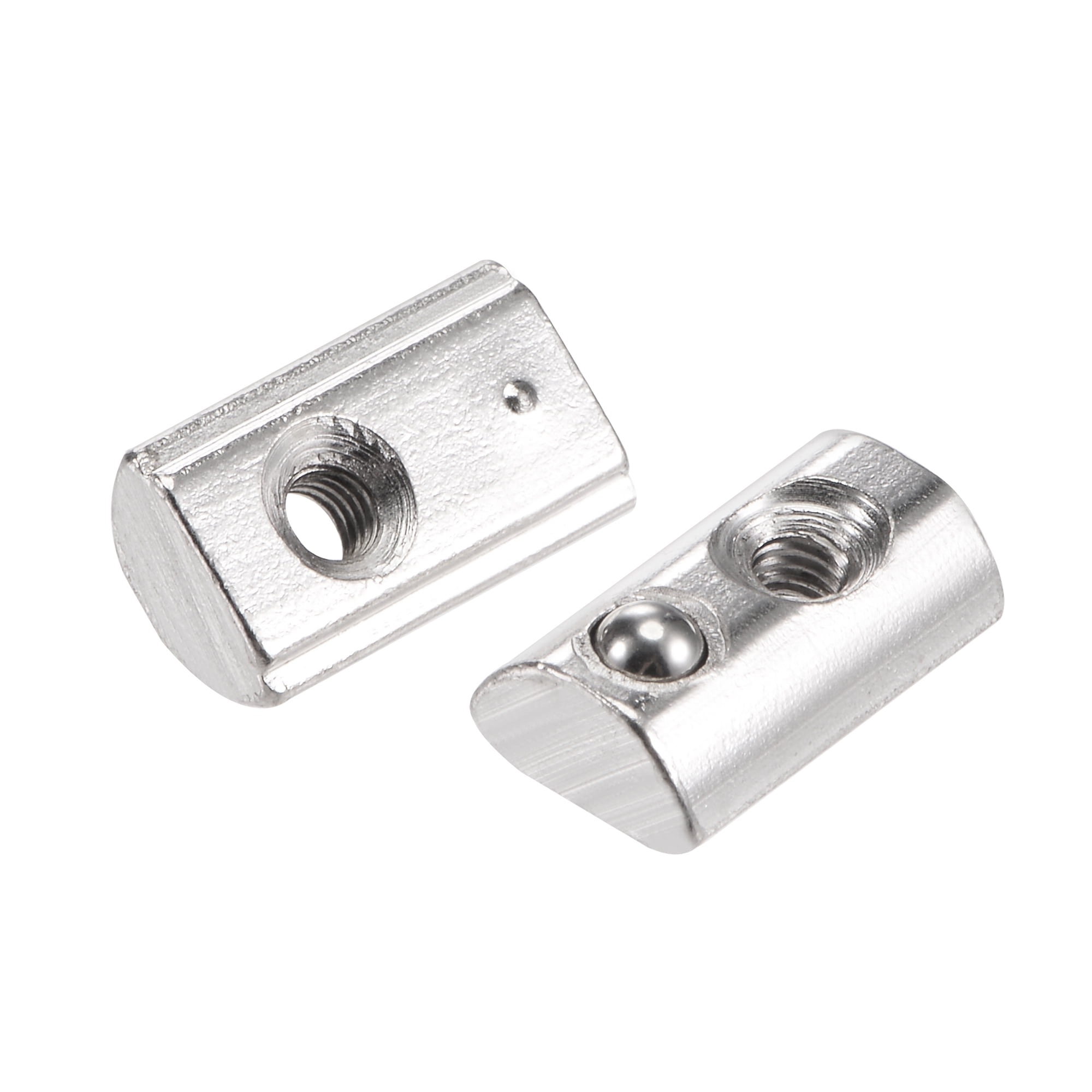 Uxcell M3 Roll in Spring T-nut with Ball for 2020 Series Rail with 6mm ...