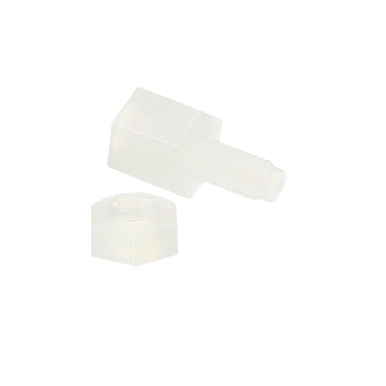 Uxcell M3 Standoff Screws 40 Pack Nylon Hex PCB Standoffs Nuts (5mm6mm ...