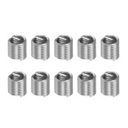 Uxcell M6 x 1 2D 12mm 304 Stainless Steel Wire Thread Insert Threaded ...
