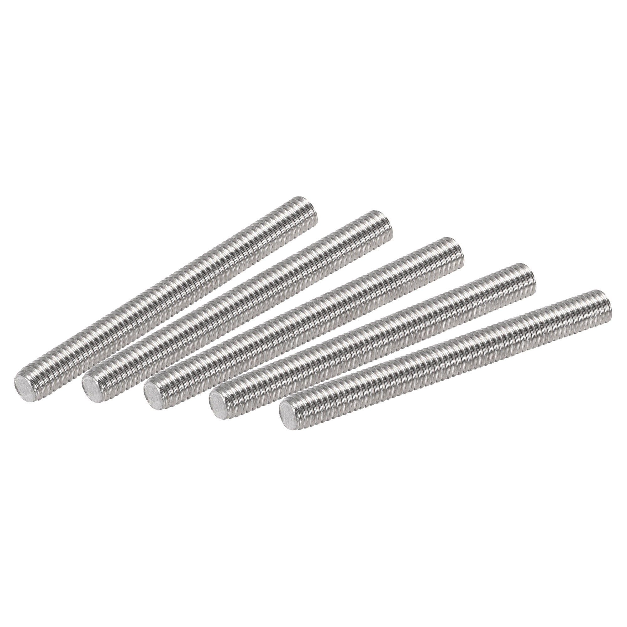 Uxcell M3 x 30mm Fully Threaded Rod 304 Stainless Steel Right Hand ...