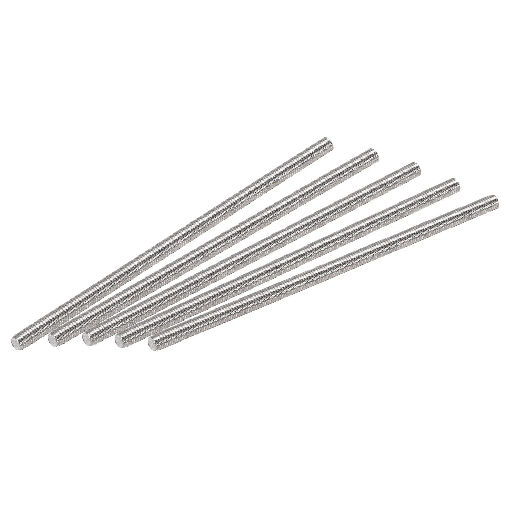 Uxcell M3 x 70mm Fully Threaded Rod 304 Stainless Steel Right Hand ...