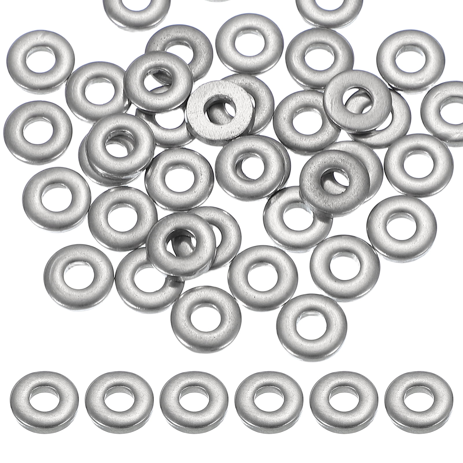 Uxcell M3 x 8mm Metal Screw Washers Set, 36Pcs 304 Stainless Steel Flat ...